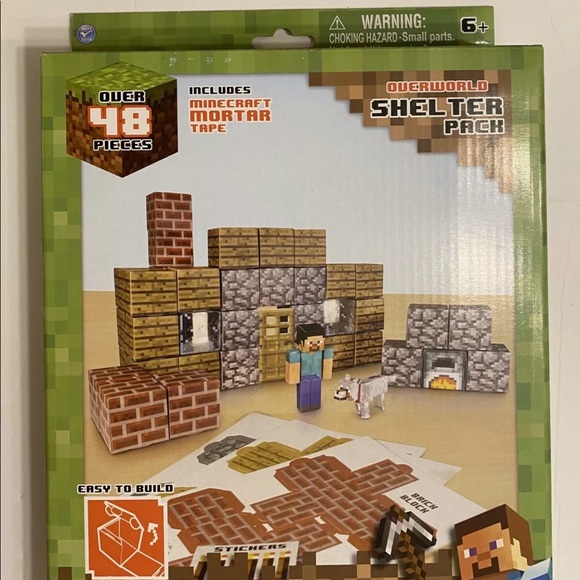 Minecraft Papercraft Wooden Planks